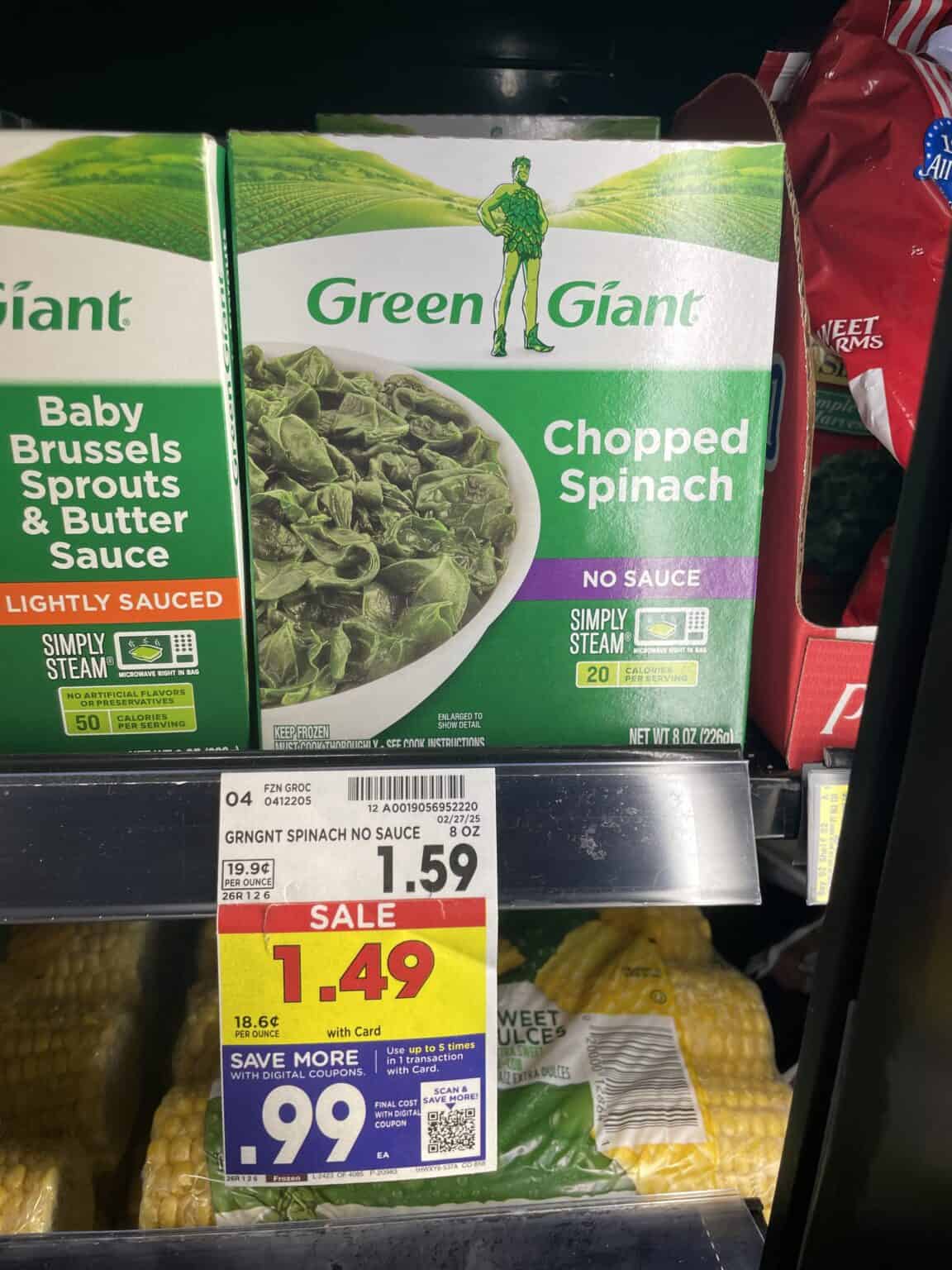 Green Giant Boxed Veggies as low as 99¢! - Kroger Krazy