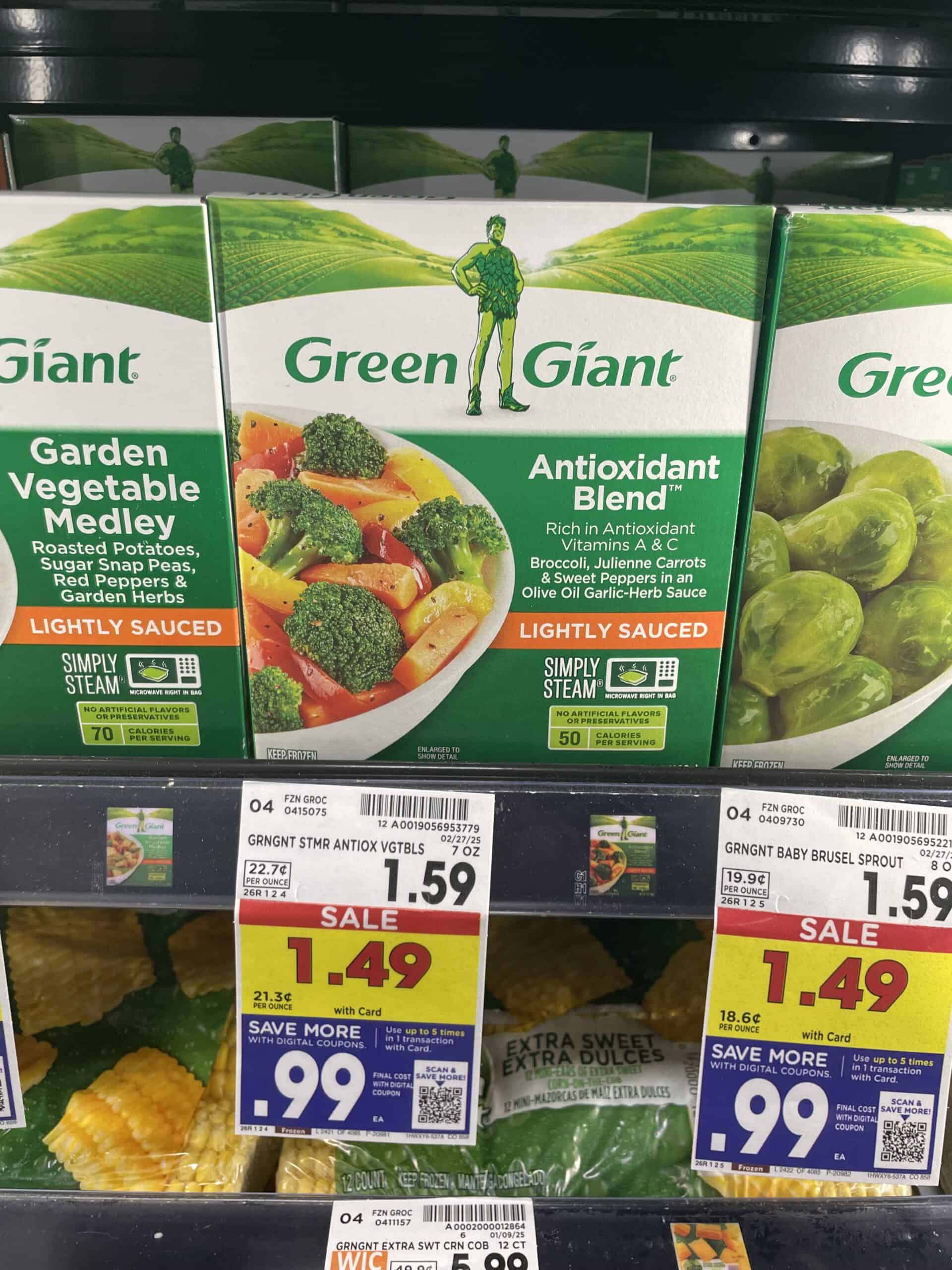 Green Giant Boxed Veggies as low as 99¢! - Kroger Krazy