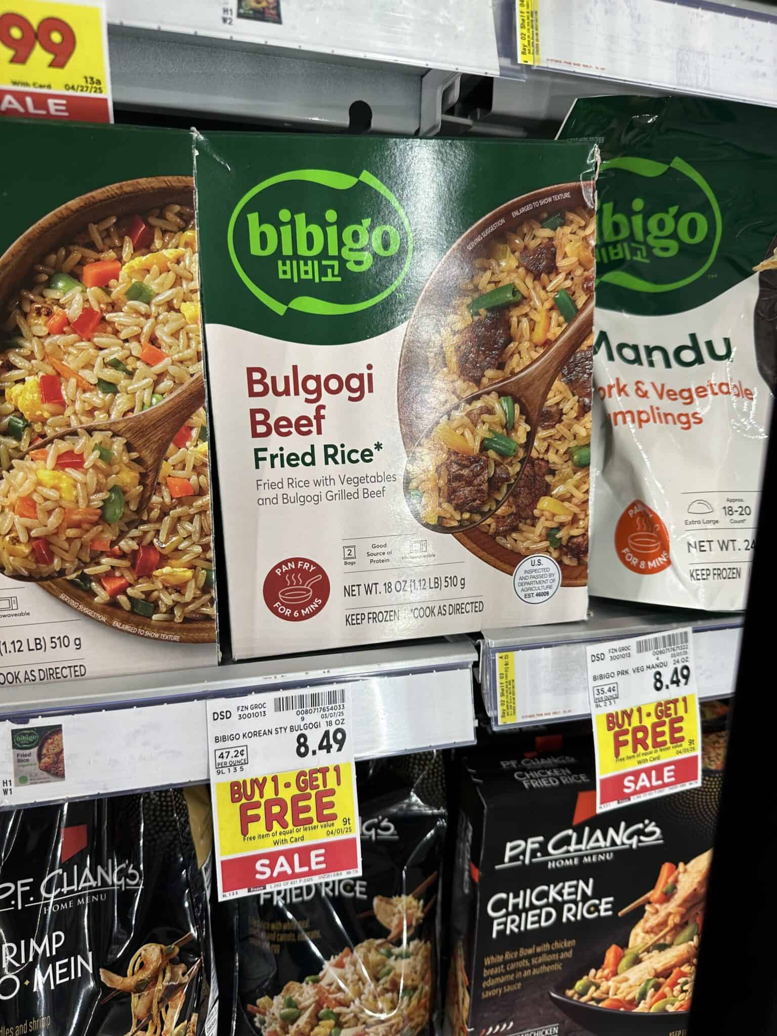 Bibigo Items are B1G1 FREE! - Kroger Krazy