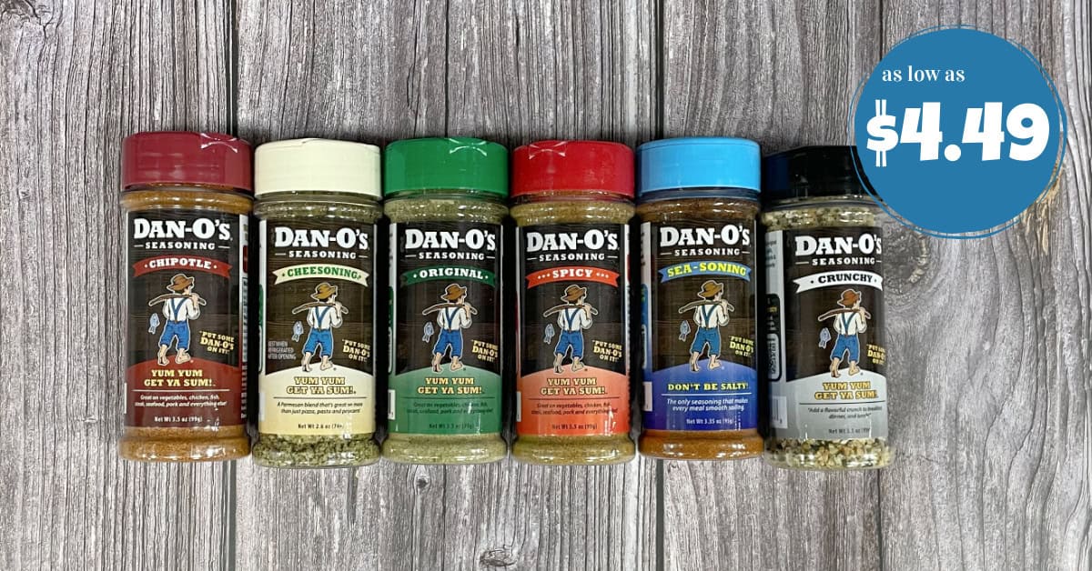 Dan-O's Seasonings as low as $4.49! - Kroger Krazy