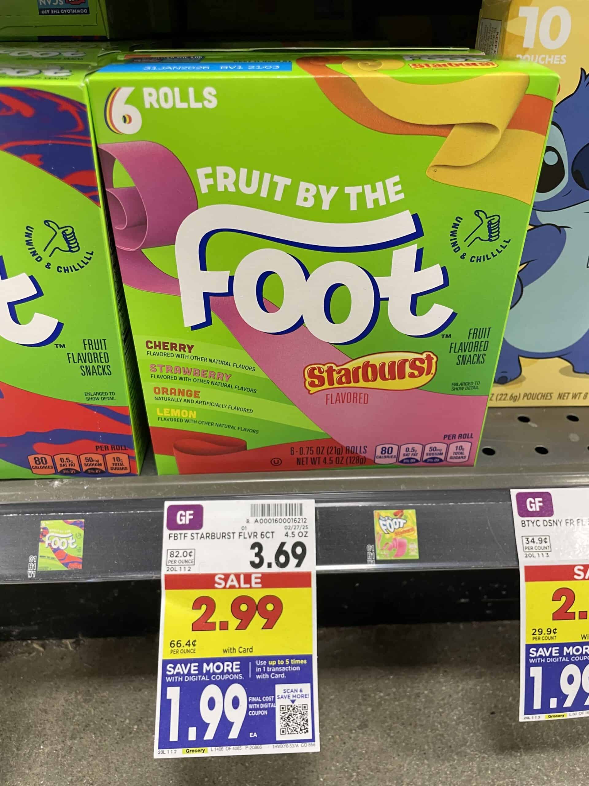 Fruit by the Foot as low as $1.99! - Kroger Krazy