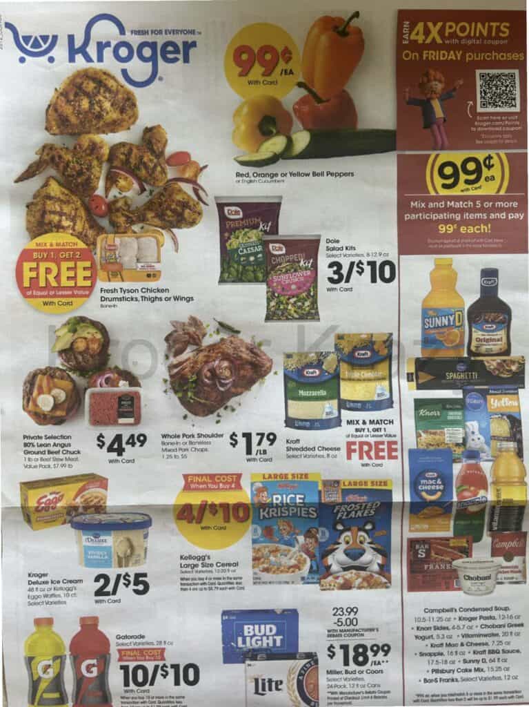 Kroger Weekly Ad (04/23/25 - 04/29/25) Early Preview - Kroger Krazy