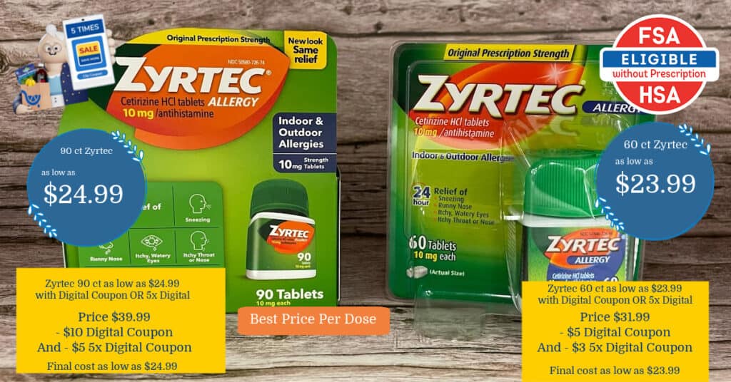 Get Ready for Allergy Season with these Savings on Zyrtec at Kroger ...