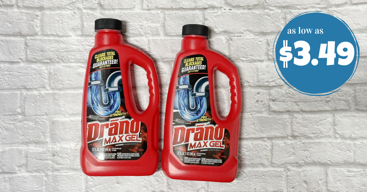Drano as low as $3.49! - Kroger Krazy