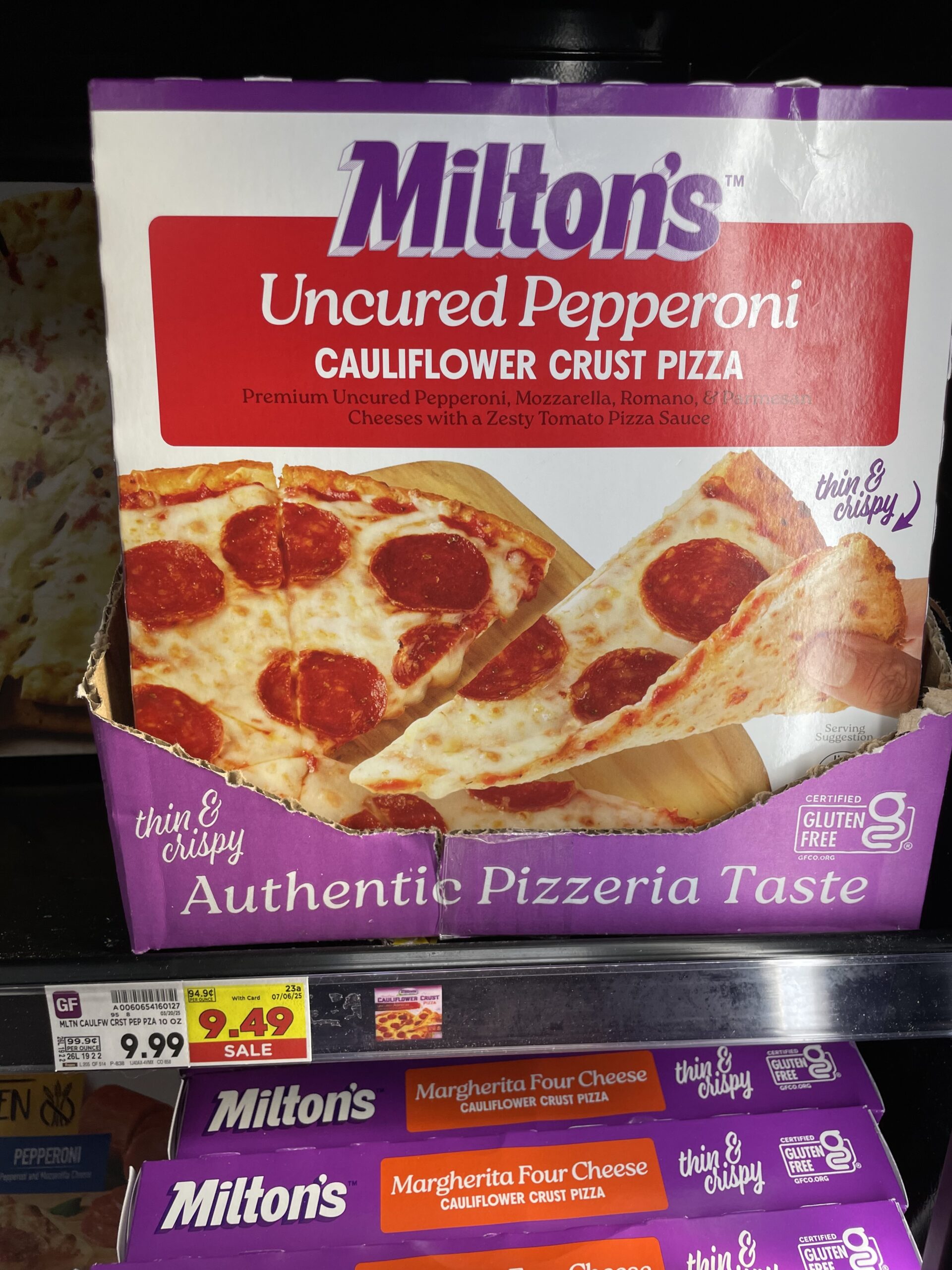 Milton's Pizza as low as $4.49! - Kroger Krazy