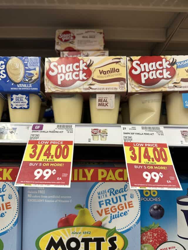 Snack Pack Pudding and Gelatin as low as 99¢! - Kroger Krazy