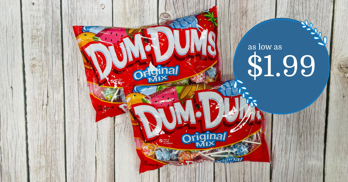 Dum-Dums Lollipops as low as $1.99! - Kroger Krazy