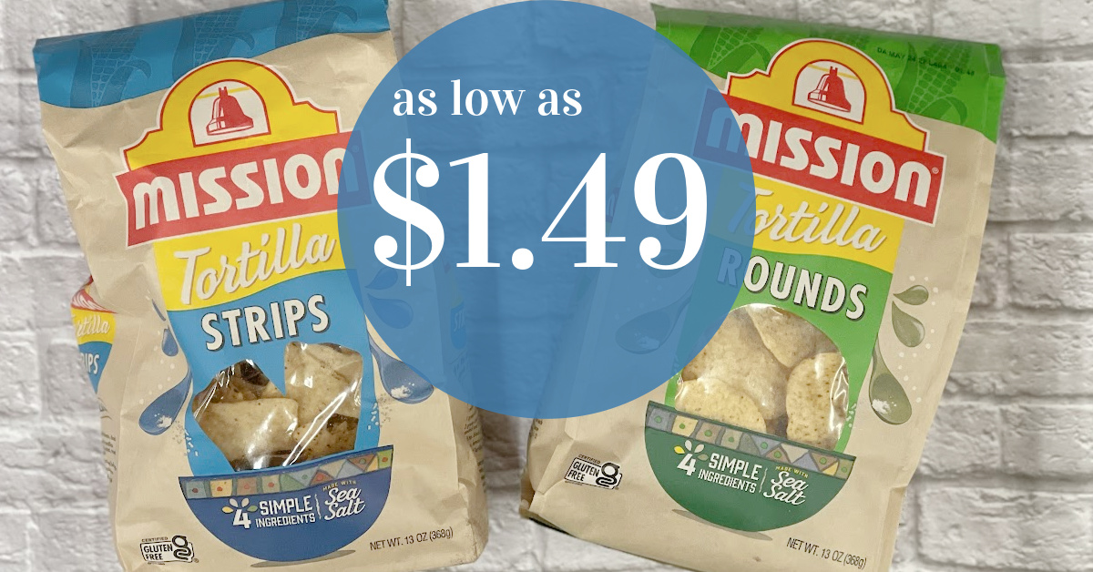 Mission Tortilla Chips as low as $1.49! - Kroger Krazy