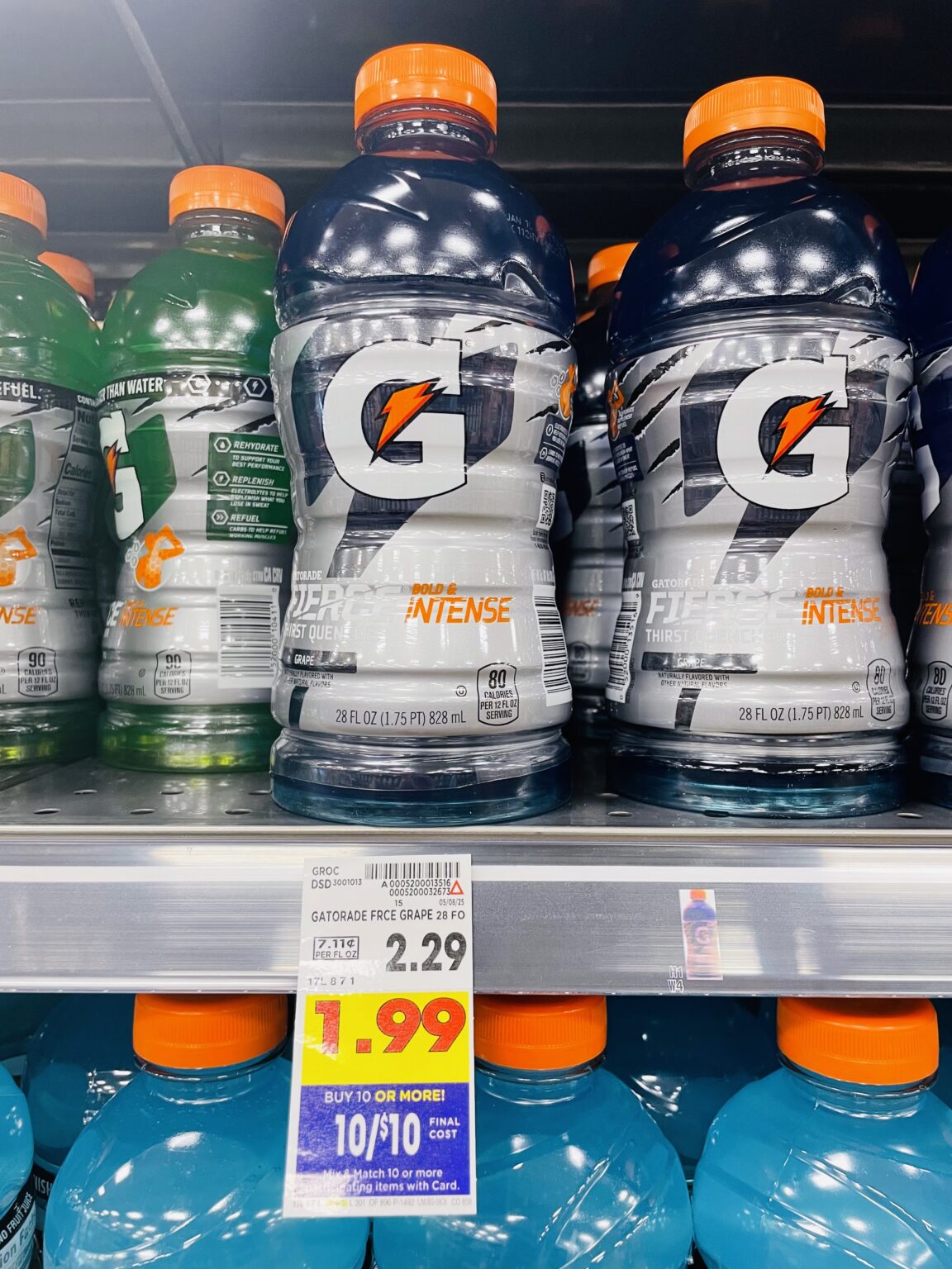 Gatorade Singles as low as 90¢! - Kroger Krazy