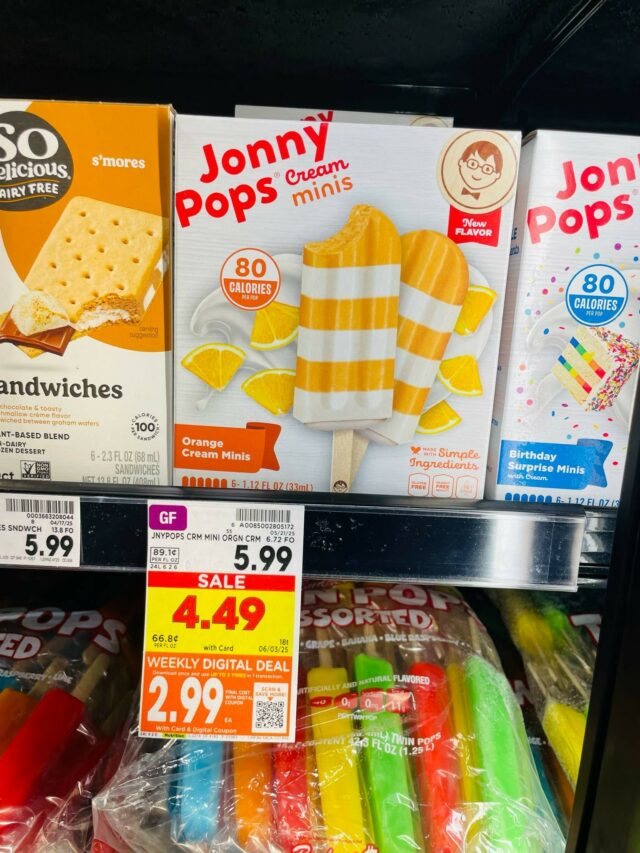 Johnny Pops as low as $2.99! - Kroger Krazy