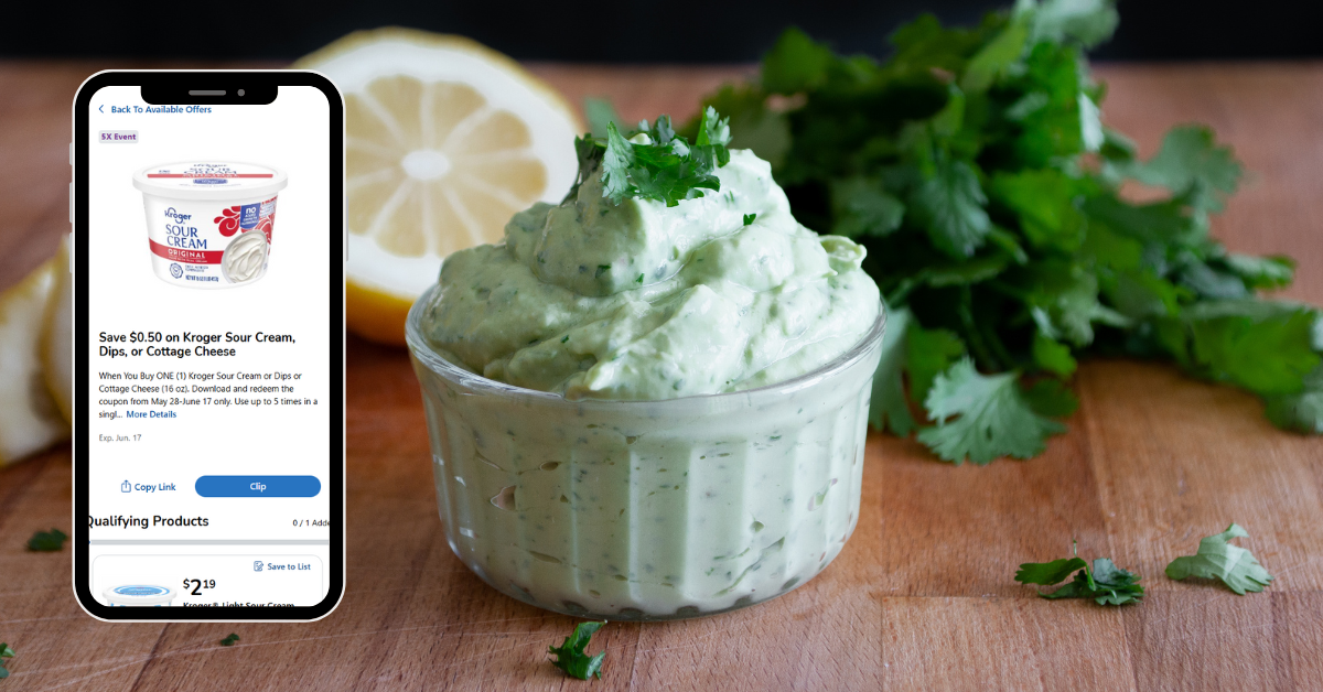 Kroger Sour Cream, Dips and Cottage Cheese as low as $1.69! - Kroger Krazy