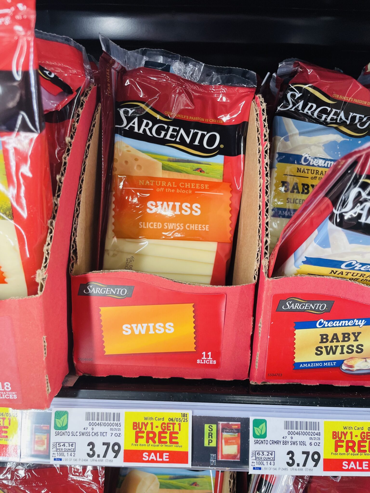 Sargento Sliced Cheese is B1G1 FREE! - Kroger Krazy