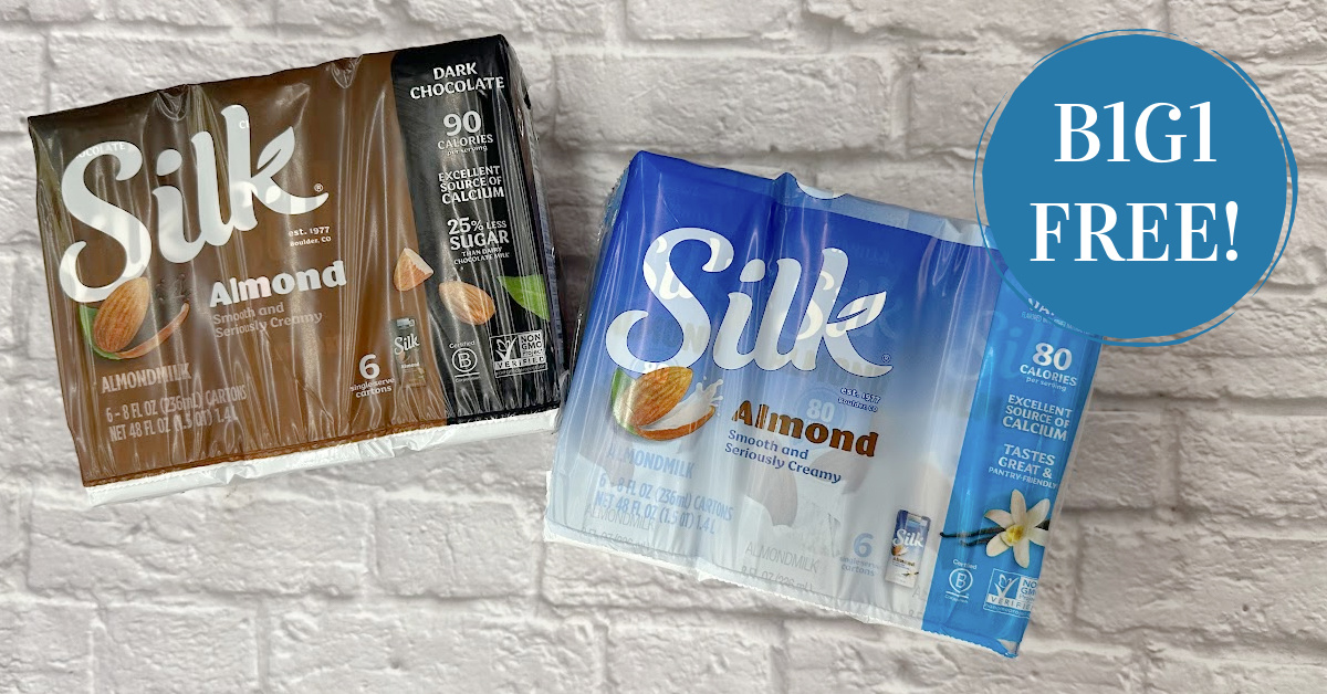 Silk Almond Milk Packs are B1G1 FREE! - Kroger Krazy