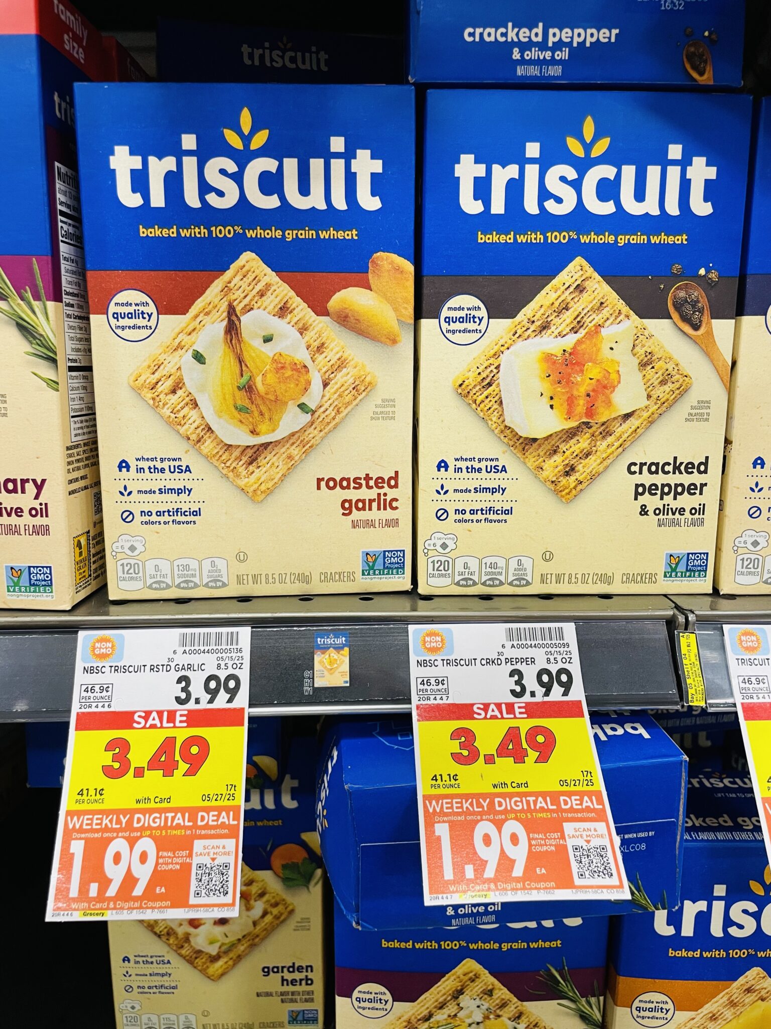 Triscuits and Wheat Thins as low as FREE! - Kroger Krazy