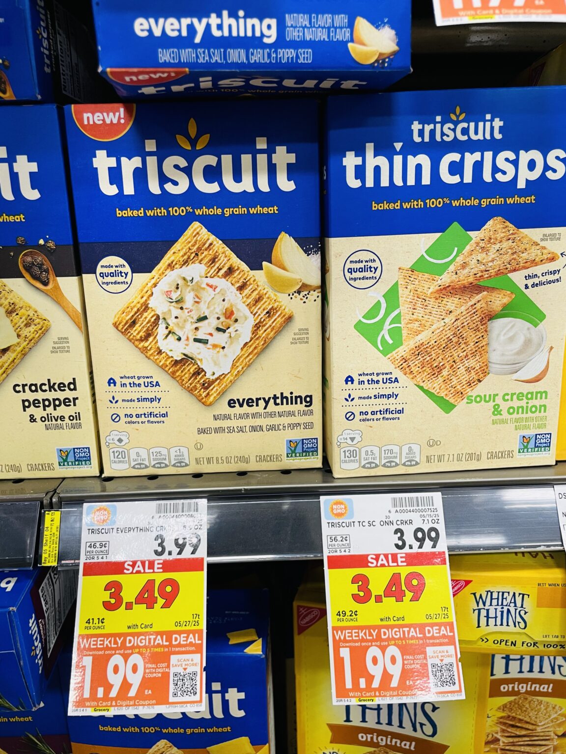 Triscuits and Wheat Thins as low as FREE! - Kroger Krazy