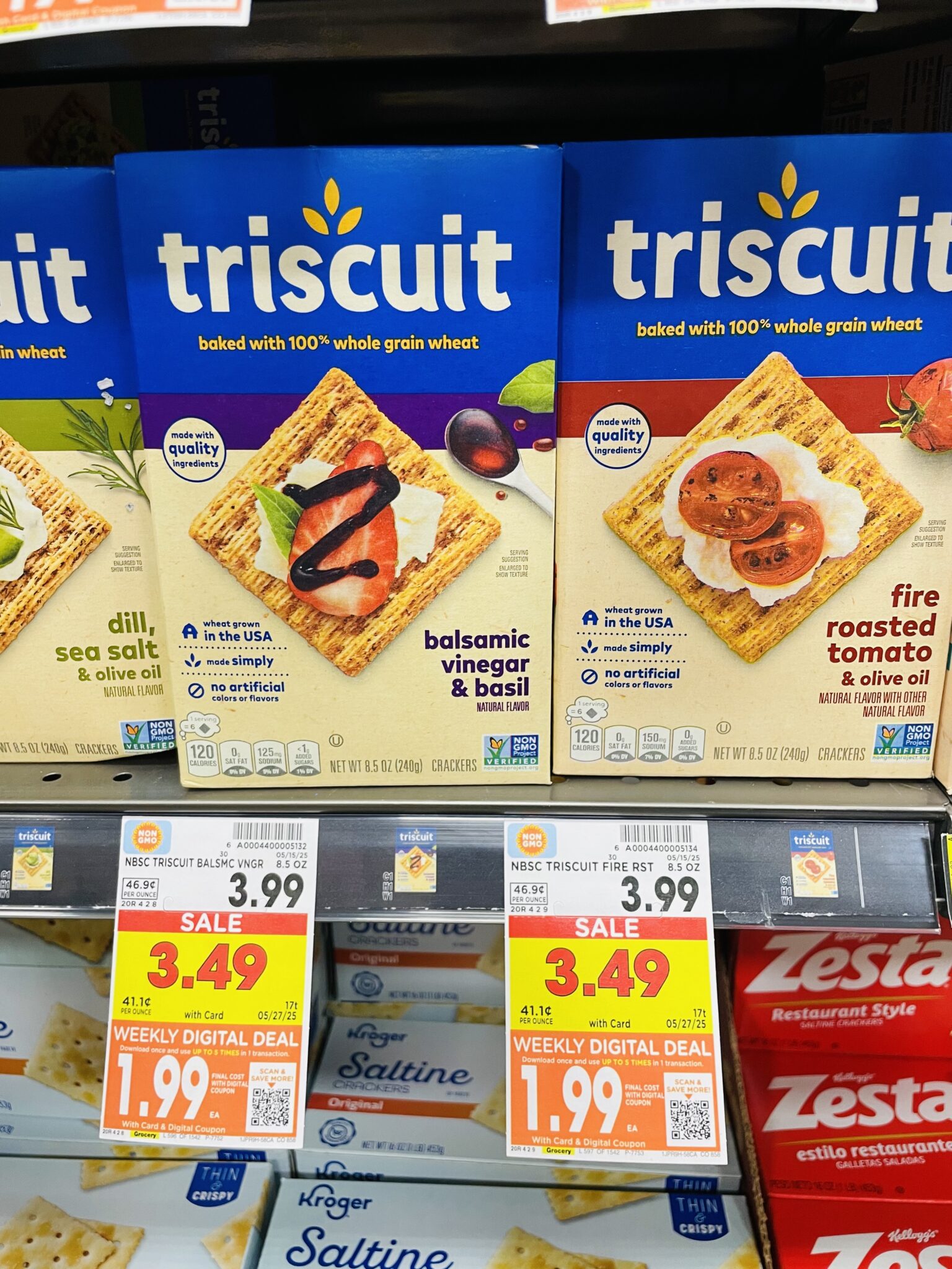 Triscuits and Wheat Thins as low as FREE! - Kroger Krazy