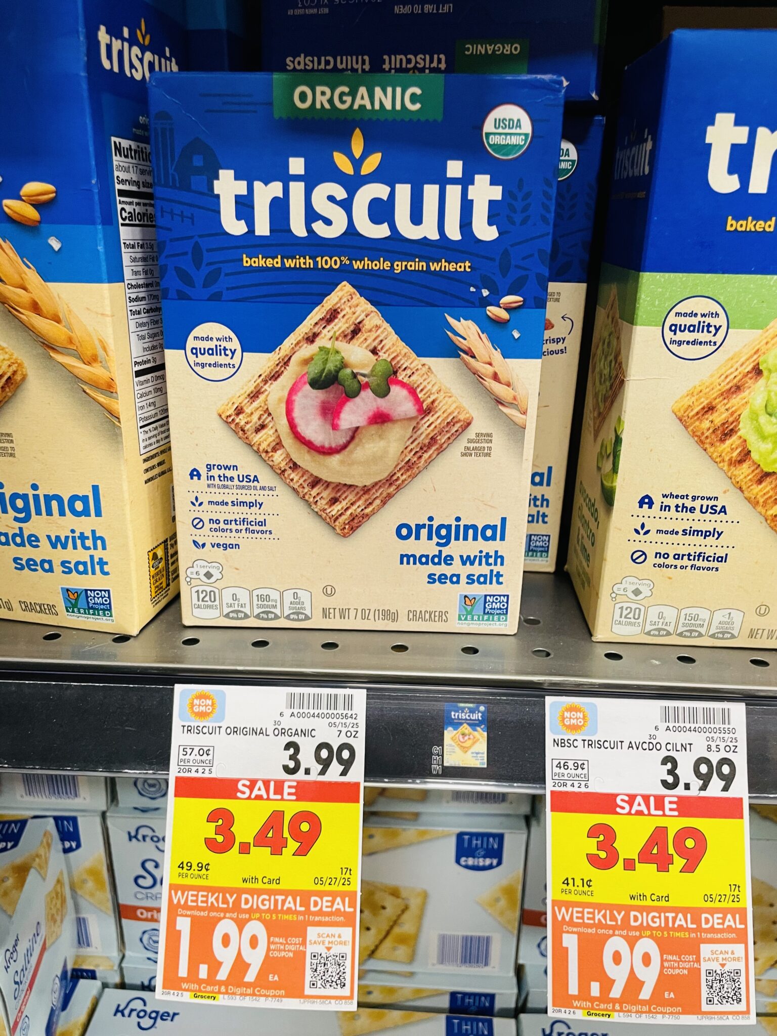 Triscuits and Wheat Thins as low as FREE! - Kroger Krazy