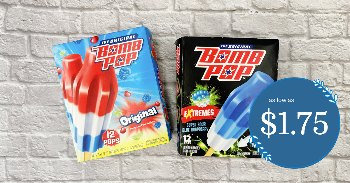 Bomb Pops as low as $1.75! - Kroger Krazy