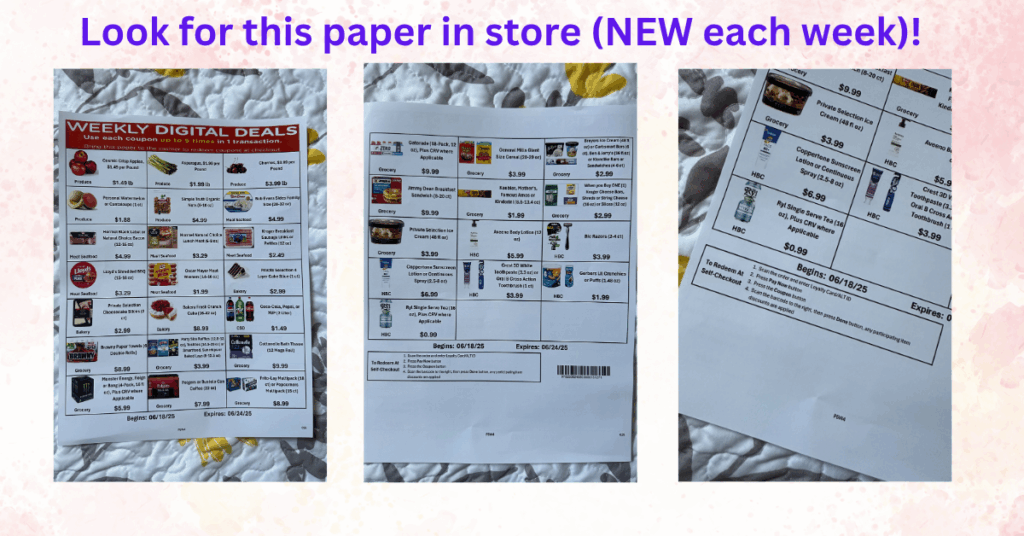 Kroger Weekly Digital Deals Made Easy: Just Scan In-Store! - Kroger Krazy