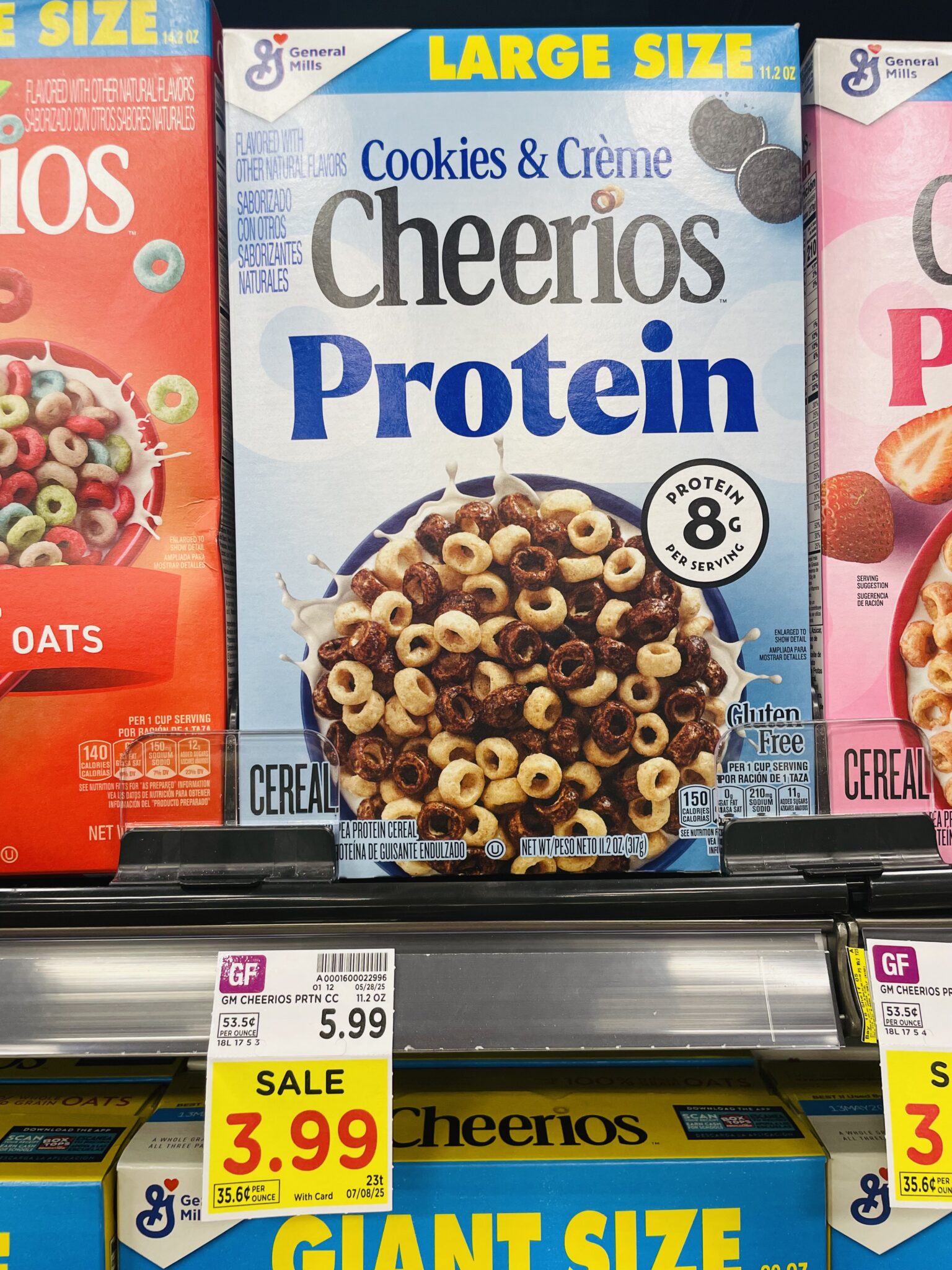 Cheerios Protein as low as 99¢! - Kroger Krazy