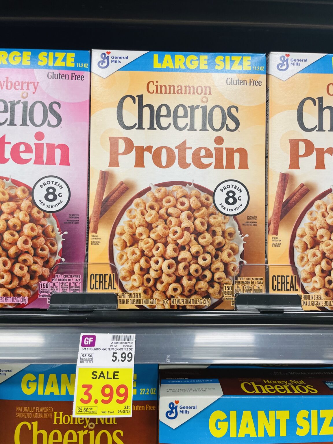 Cheerios Protein as low as 99¢! - Kroger Krazy