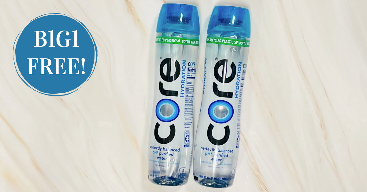 Core Hydration Water is B1G1 FREE! - Kroger Krazy