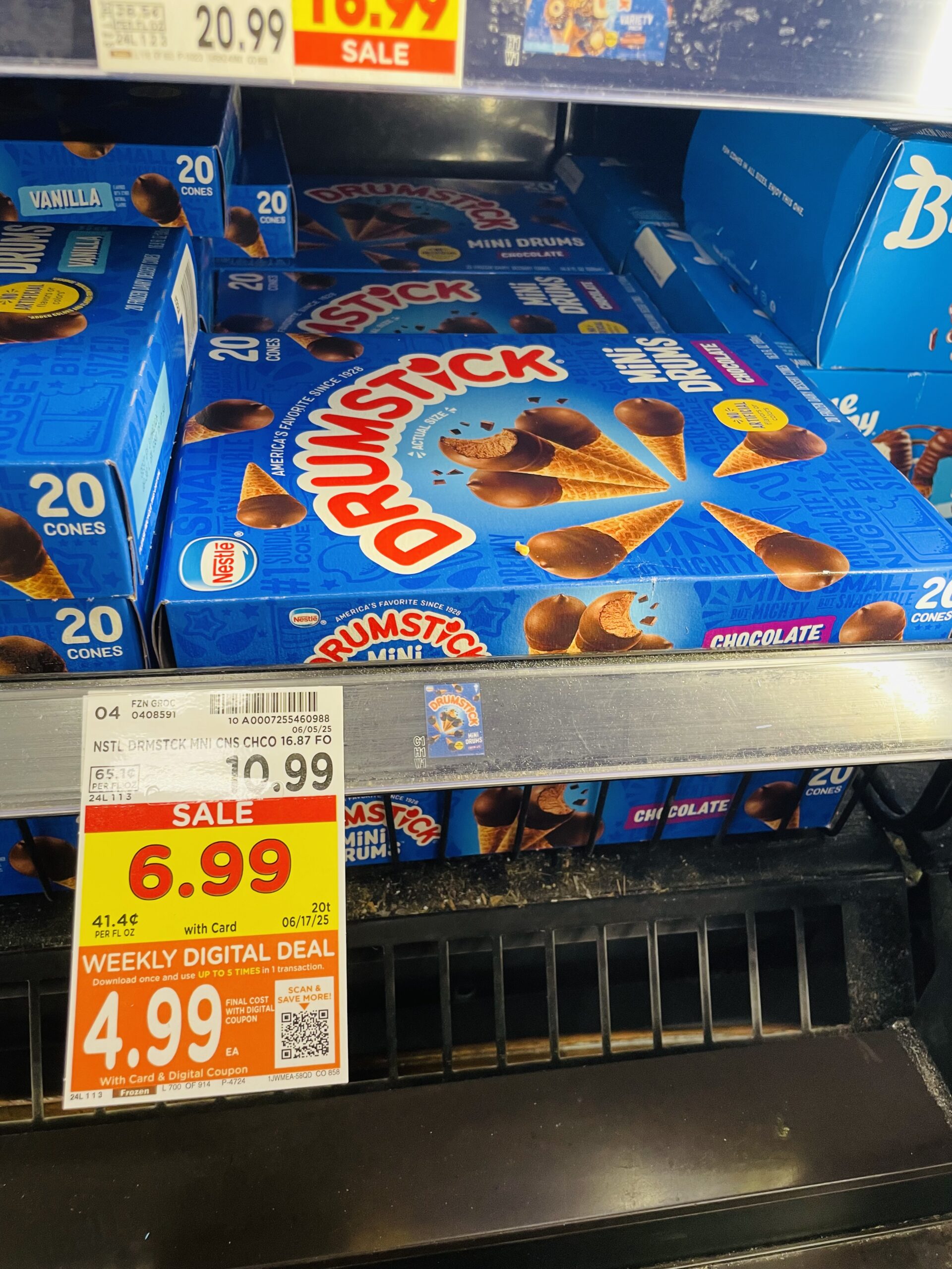 Drumstick Cones as low as $4.99! - Kroger Krazy
