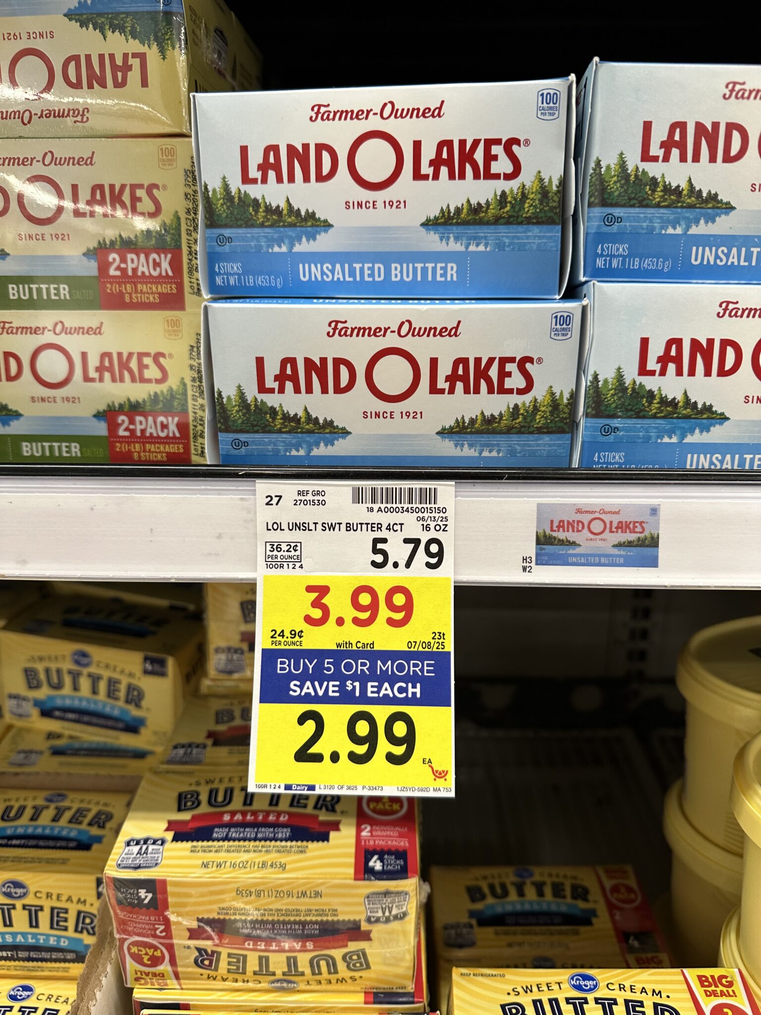 Land O Lakes Butter as low as $2.99! - Kroger Krazy