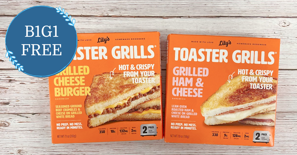 Lily's Toaster Grills are B1G1 FREE - Kroger Krazy