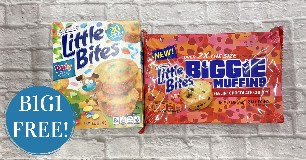 Little Bites and Biggie Muffins are B1G1 FREE! - Kroger Krazy