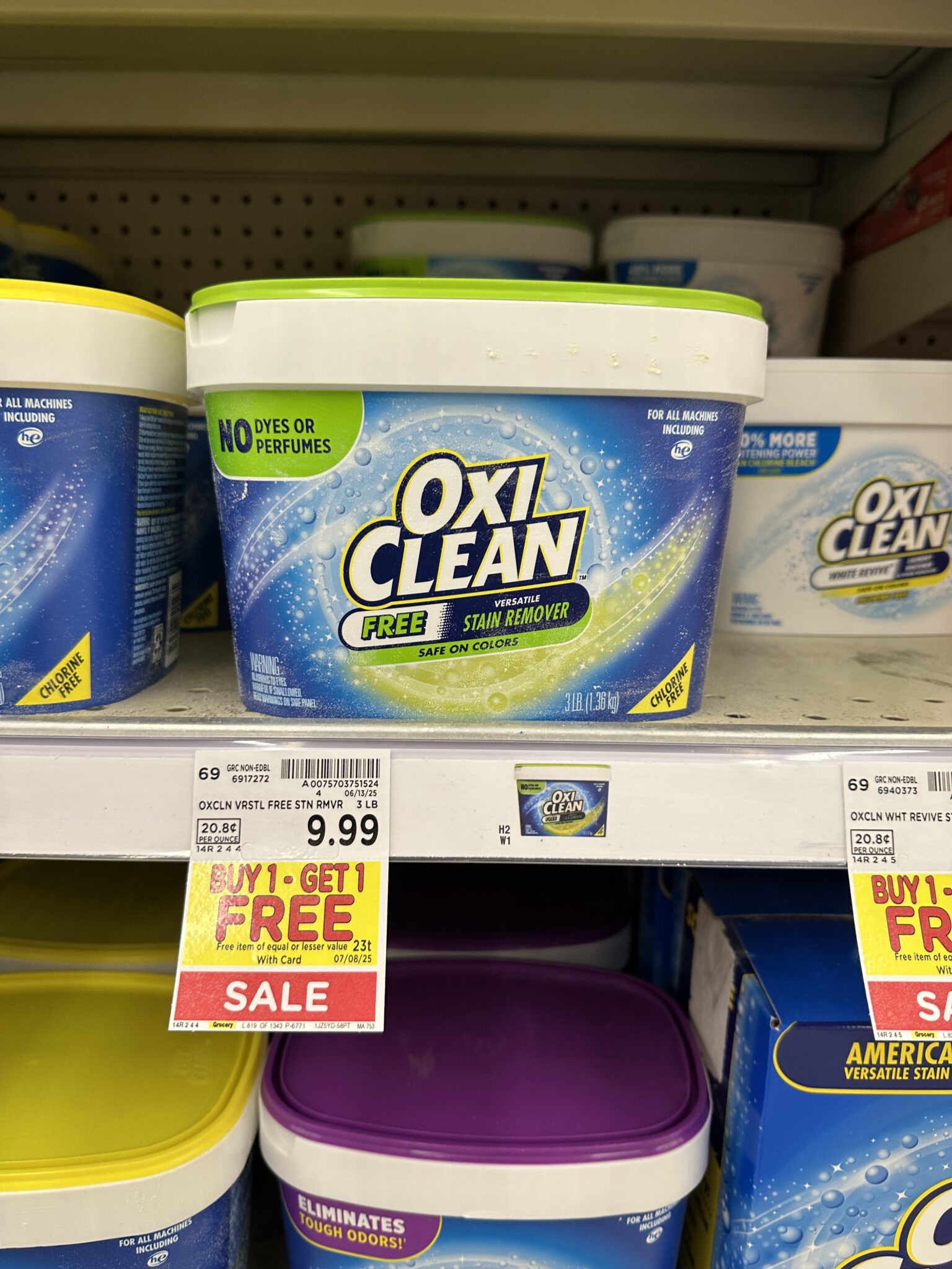 Oxi Clean Laundry is B1G1 FREE! - Kroger Krazy