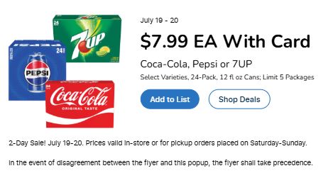 Kroger 2 Day Sale (7/19-7/20 ONLY) - Kroger Krazy