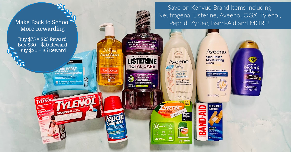 Kroger and Kenvue Back to School Event: Earn Up to $25 in Rewards Just ...