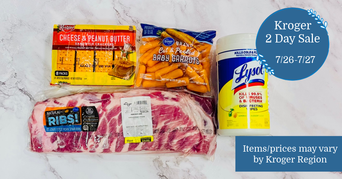 Kroger 2 Day Sale (7/26-7/27 ONLY) - Kroger Krazy
