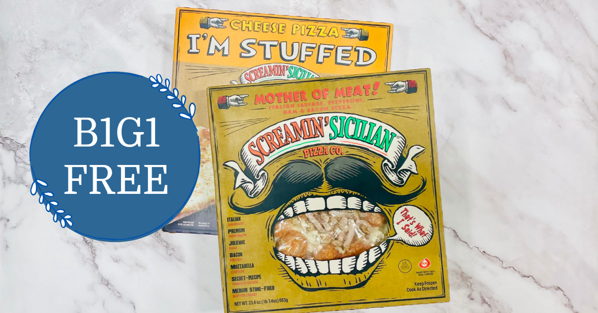 Screamin' Sicilian Pizzas are B1G1 FREE! - Kroger Krazy