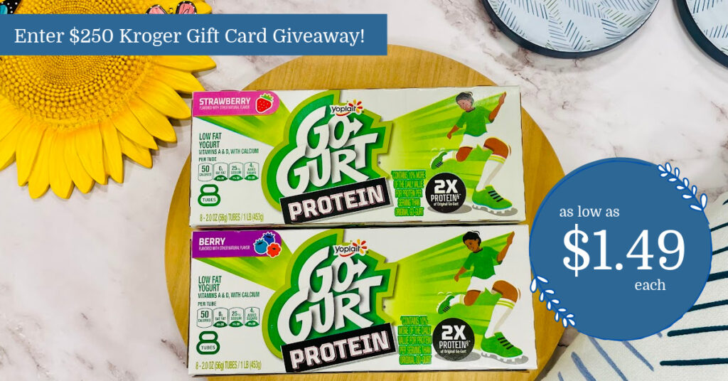 Yoplait Go-GURT Protein Tubes Are Here And as low as $1.49 at Kroger ...