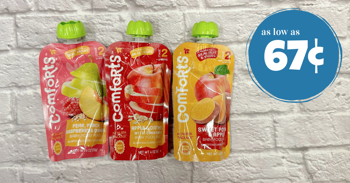 Comforts Pouches as low as 67¢! - Kroger Krazy