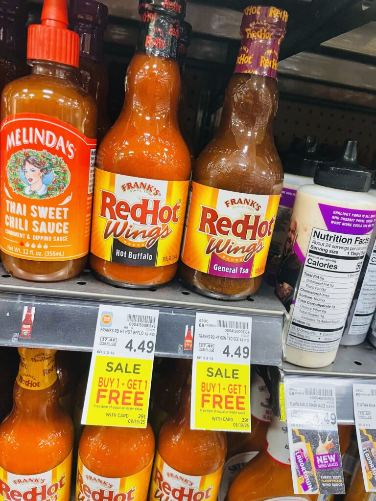 Frank's Red Hot Sauces are B1G1 FREE! - Kroger Krazy