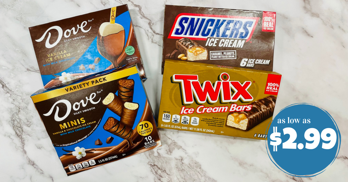 Mars Ice Cream Bars as low as $2.99! - Kroger Krazy
