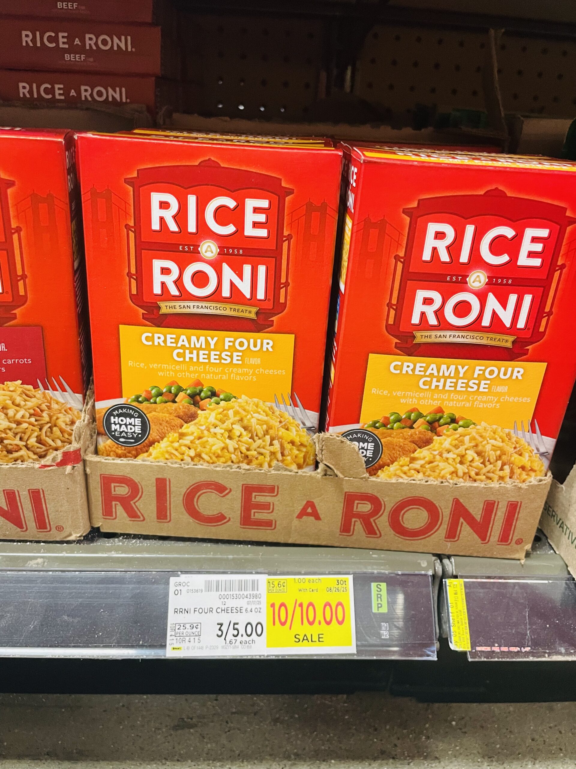 Rice-A-Roni and Pasta Roni as low as 87¢! - Kroger Krazy