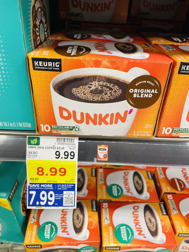 Hot Coffee Deals on Dunkin’ & Café Bustelo at Kroger! - Kroger Krazy