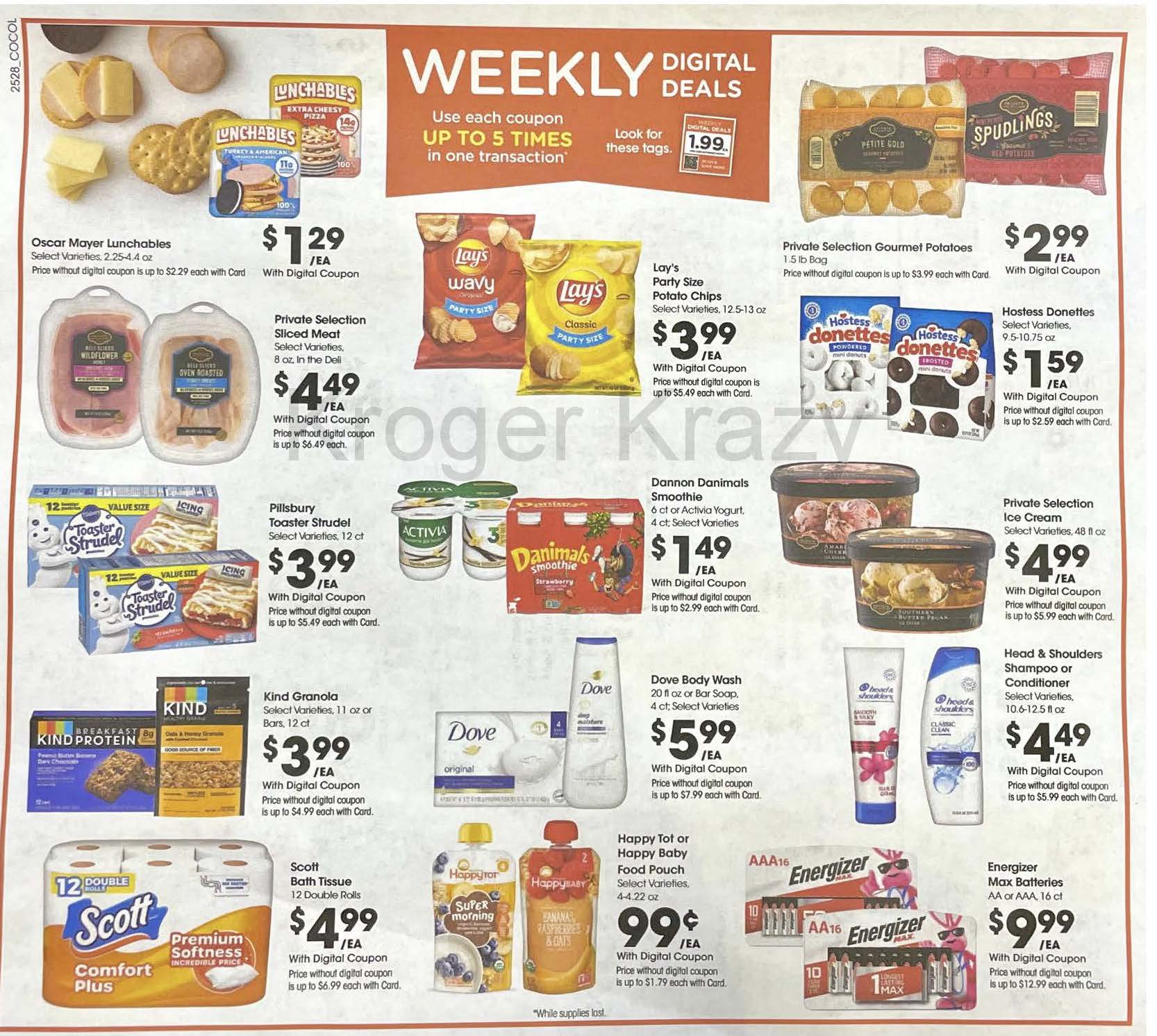 Kroger Weekly Ad (08/13/25-08/19/25) Early Preview - Kroger Krazy