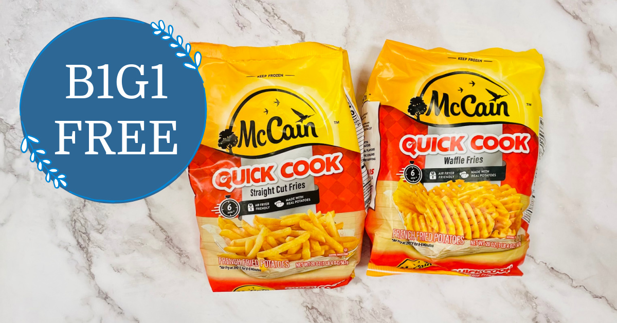 McCain Fries are B1G1 FREE at Kroger! - Kroger Krazy