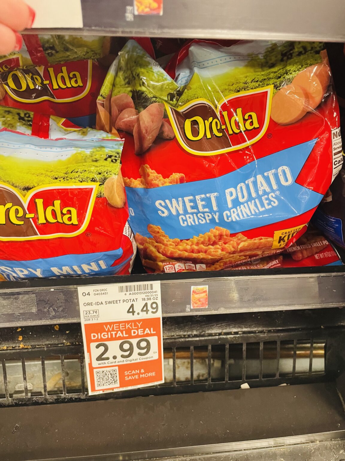 Ore-Ida Frozen Potatoes are as low as $2.99 each at Kroger! - Kroger Krazy