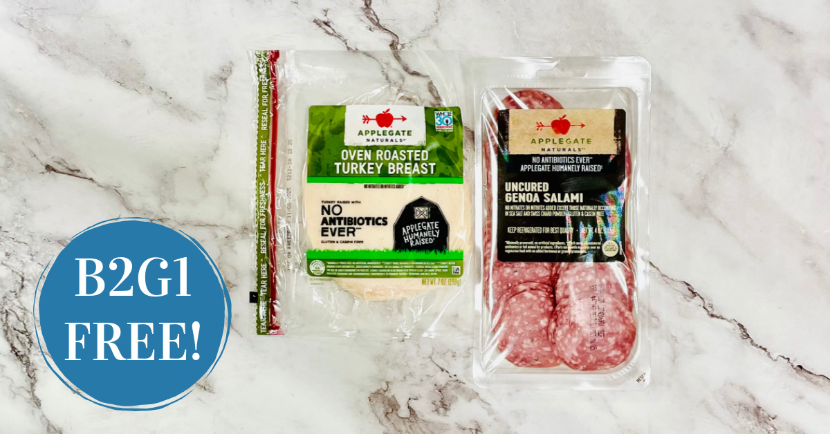 Applegate Lunch Meat is B2G1 FREE! - Kroger Krazy