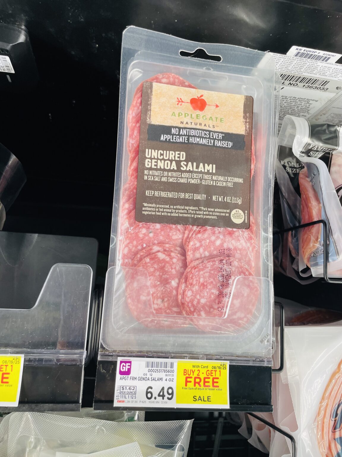 Applegate Lunch Meat is B2G1 FREE! - Kroger Krazy