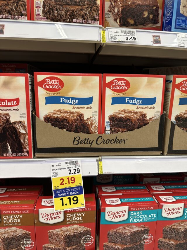 Betty Crocker Cake Mixes as low as $1.19! - Kroger Krazy