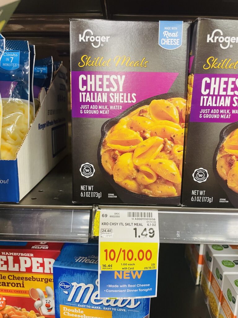 Kroger Skillet Meal As Low As 1 00 Kroger Krazy