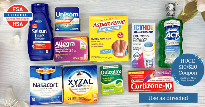 Allergy Relief with Allegra, Xyzal & More at Kroger + Kroger Krazy's ...