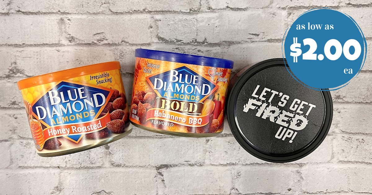 Blue Diamond Almonds as low as $2.00! - Kroger Krazy